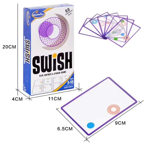 Buy Swish – Transparent Card Stacking Game In Pakistan. – Ace Cart