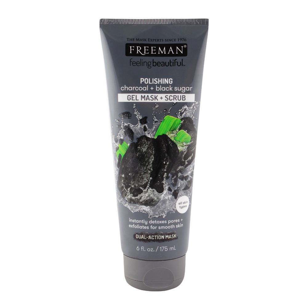 Buy Freeman Charcoal & Black Sugar Polish Mask 175ml Online In Pakistan ...