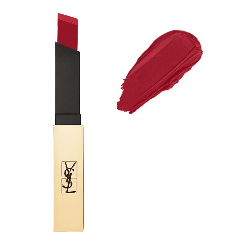Buy Yves Saint Laurent Rouge Pur Couture The Slim Leather Matte Lipstick, 2.2g, 1 Rouge ...