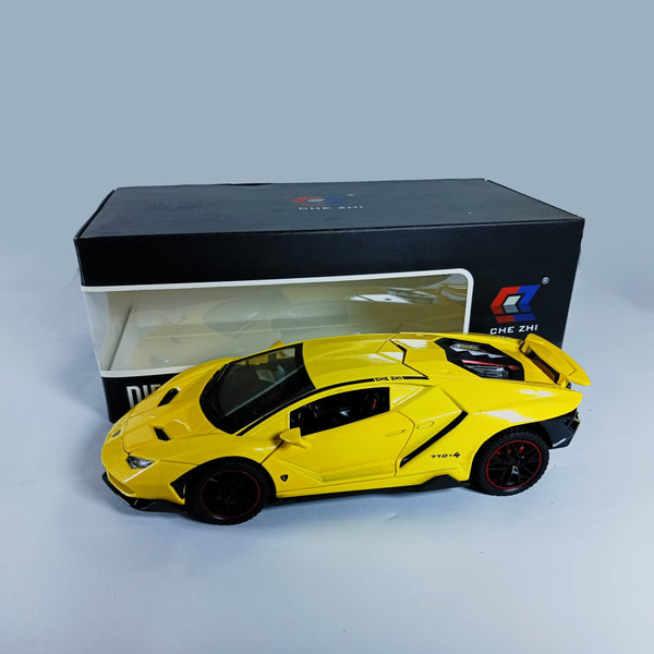 Buy Che Zhi Die-Cast Lamborghini Model Car (1:24 Scale) with smoke In ...