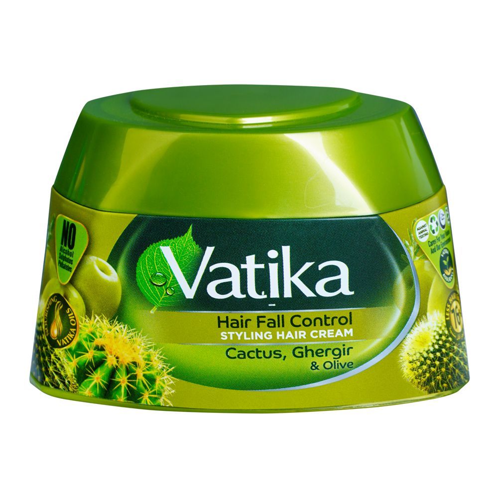 Buy Dabur Vatika Cactus,Ghergir & Olive Hair Fall Control Hair Styling ...